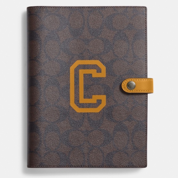 Coach | Office | New Coach Notebook In Signature Canvas With Varsity ...